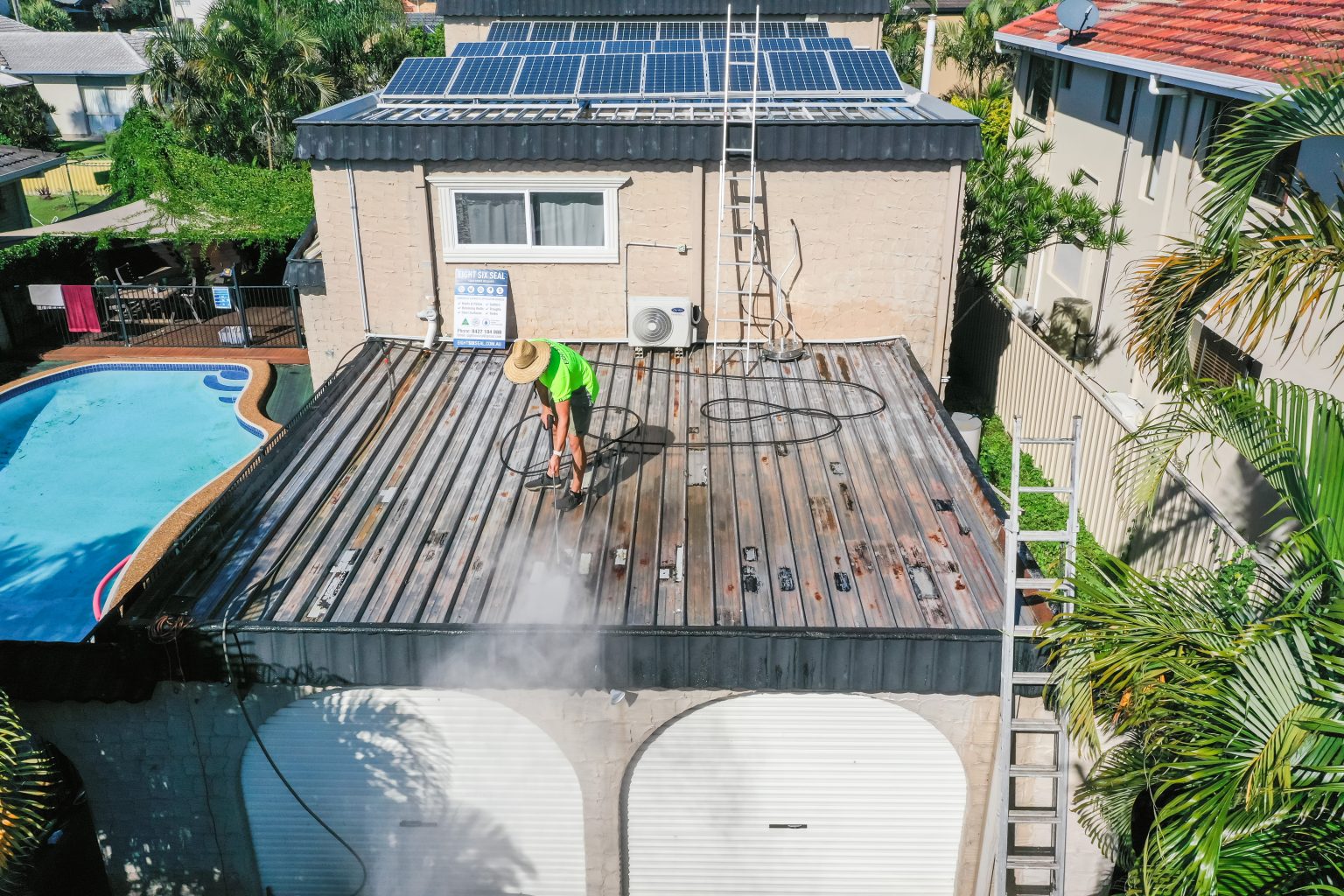 Liquid Rubber Waterproofing & Deck Coating | Eight Six Seal